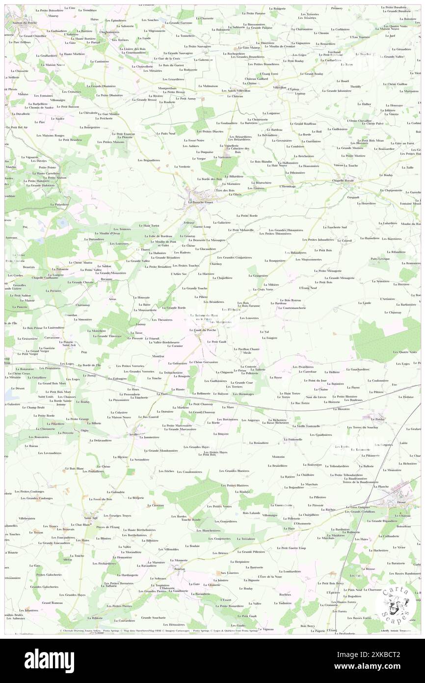 Le Gault-du-Perche, Loir-et-Cher, FR, France, Centre, N 48 5' 42'', N 0 ...