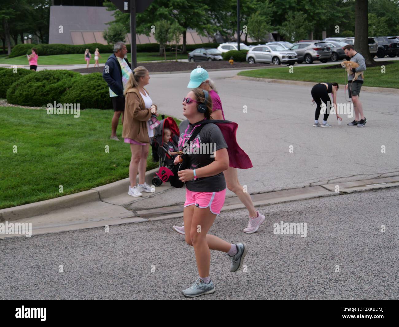 Overland Park, Kansas - July 21, 2024: Diva Dash 5k and 10k at ...