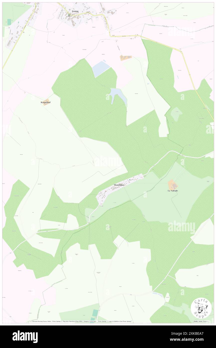 Montdidier map hi-res stock photography and images - Alamy