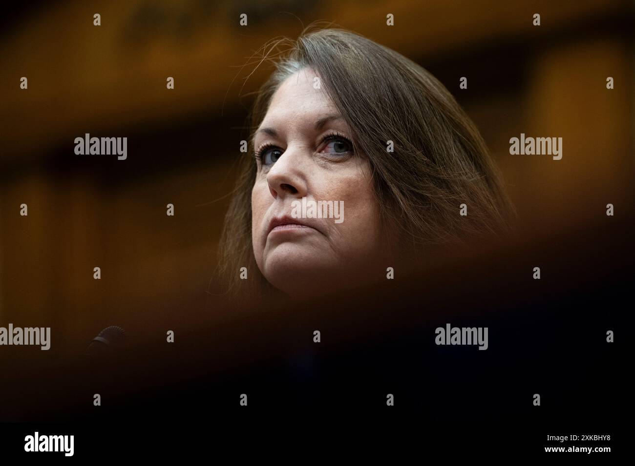 Washington, USA. 22nd July, 2024. U.S. Secret Service Director Kimberly ...