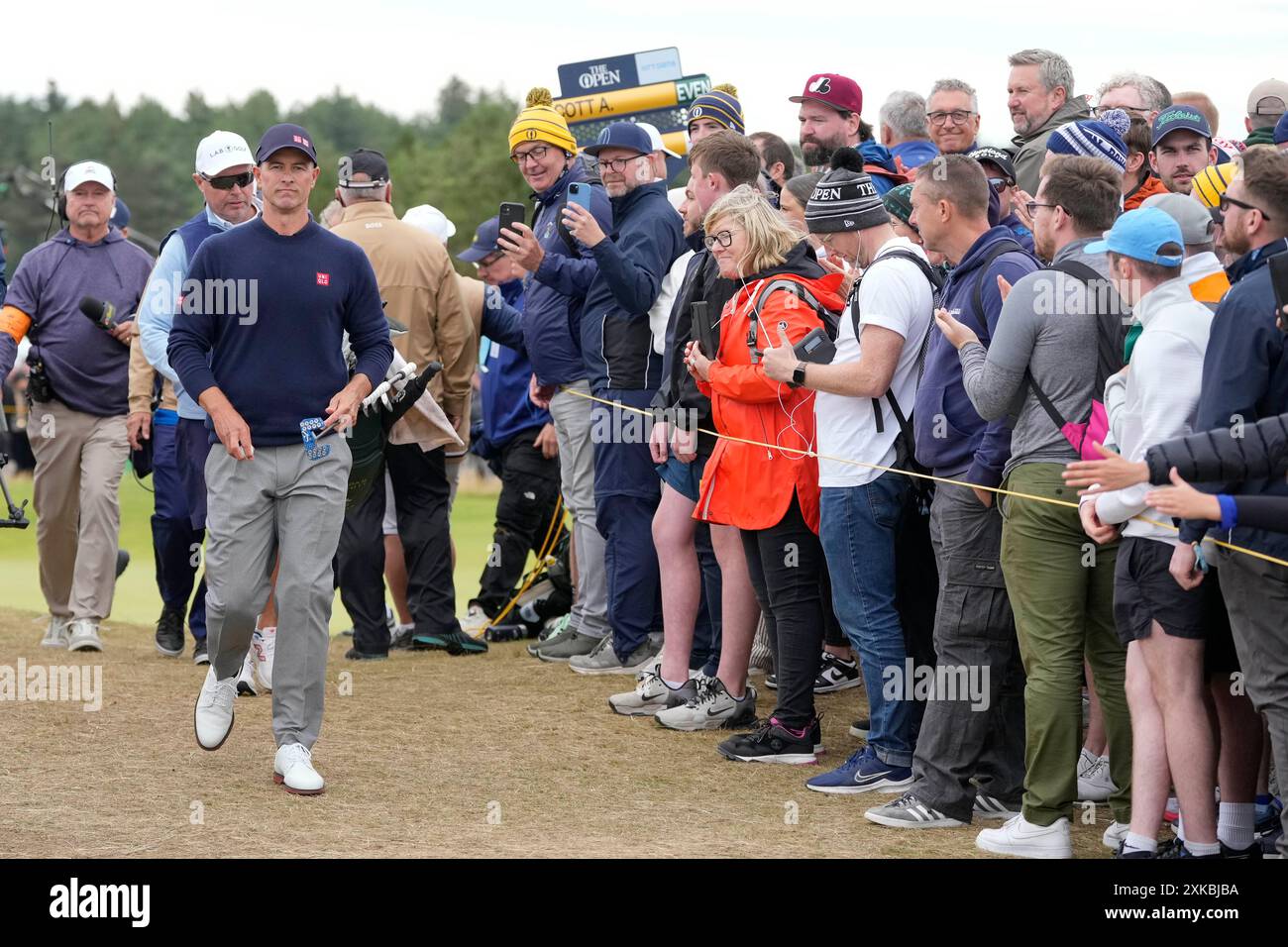 21st July 2024; Royal Troon Golf Club, Troon, South Ayrshire, Scotland; The Open Championship ...