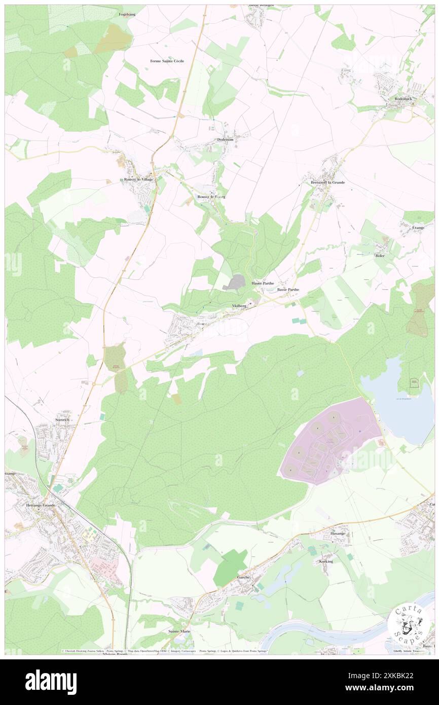Boust, Moselle, FR, France, Grand Est, N 49 26' 3'', N 6 11' 22'', map ...