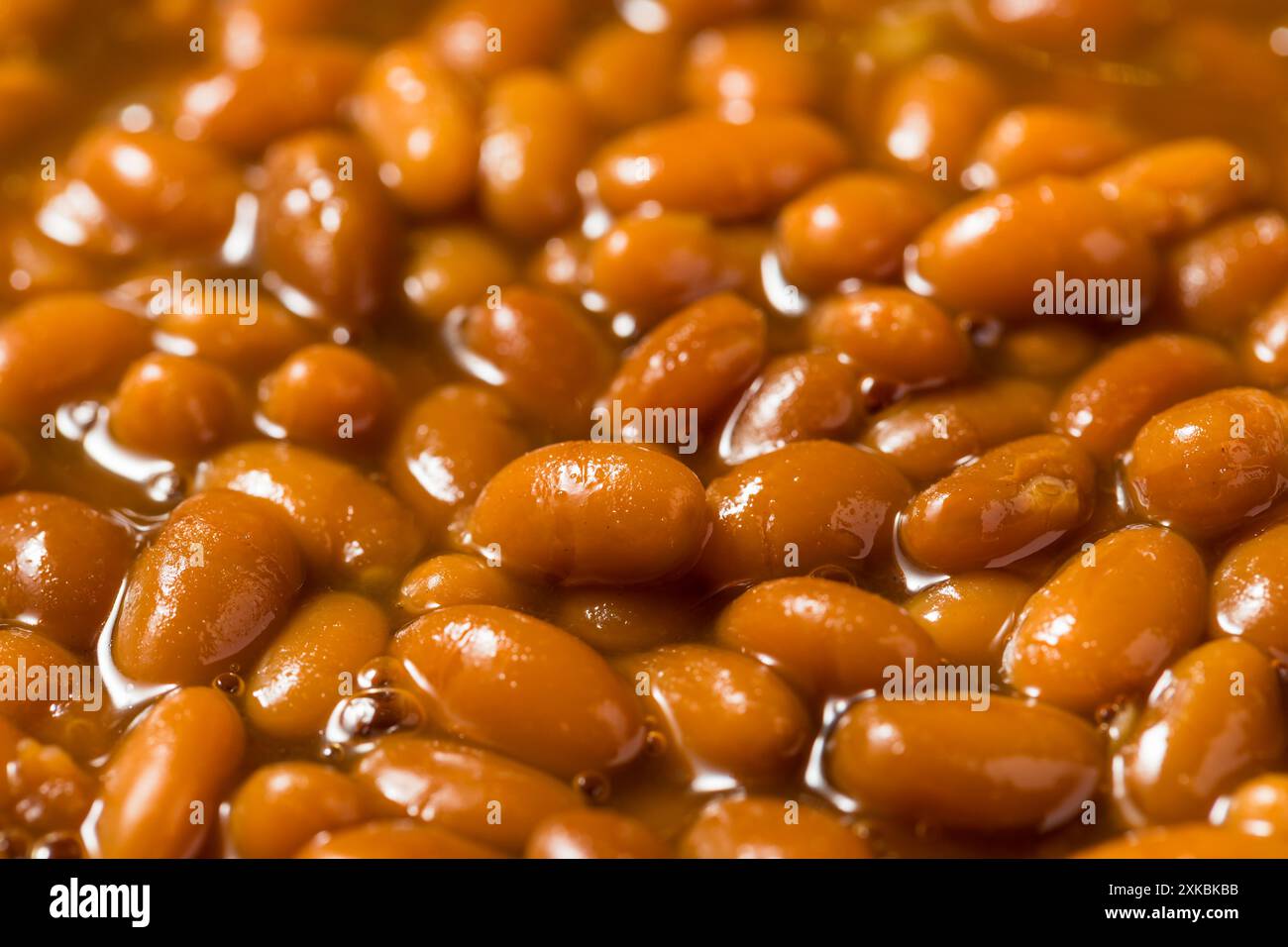 Homemade American Barbecue Baked Beans Ready to Eat Stock Photo - Alamy