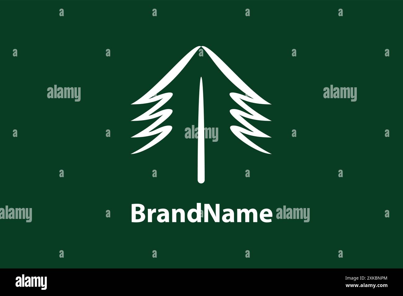 Abstract tree logo design template. Suitable for any business related ...