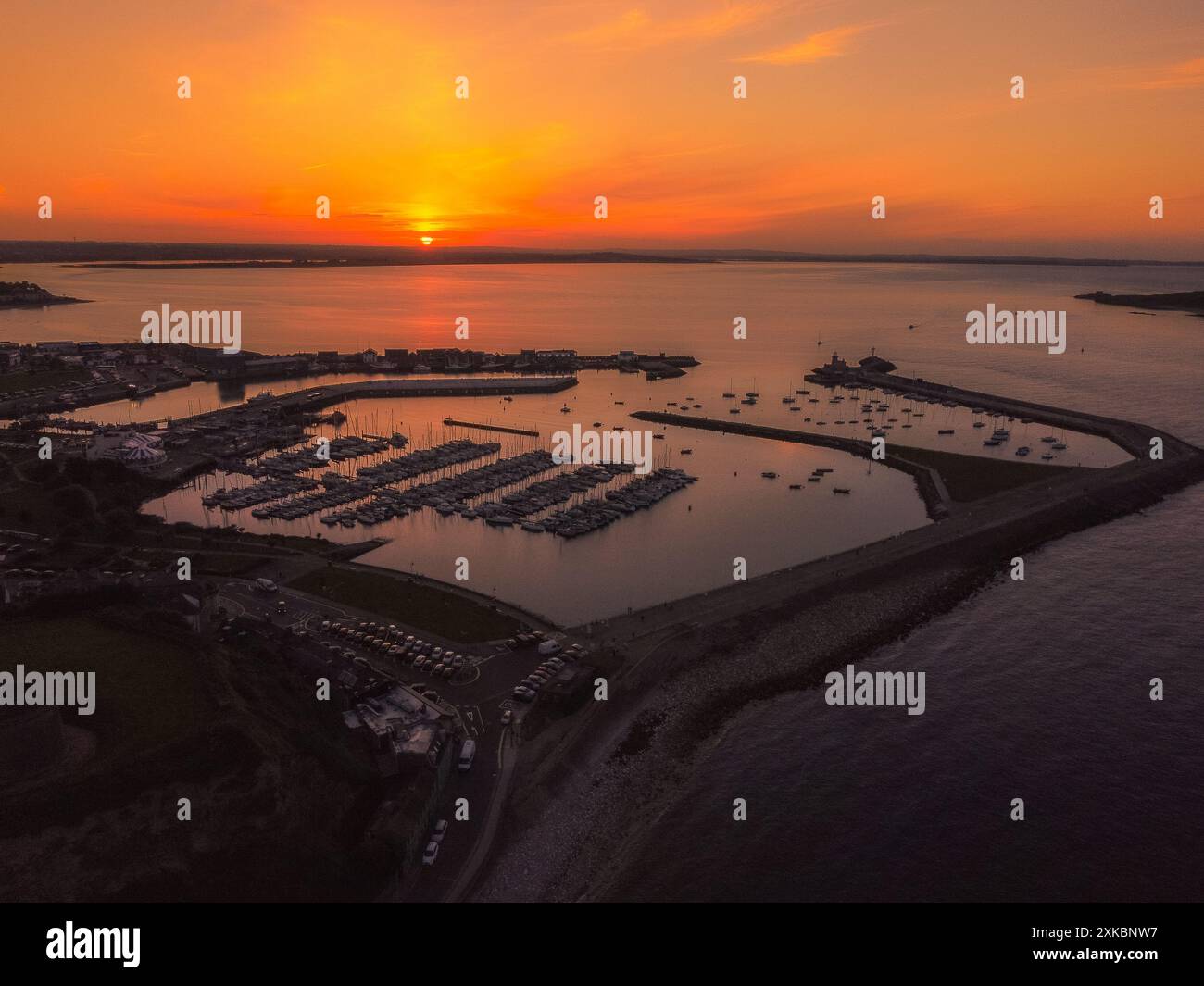 Howth, dublin aerial hi-res stock photography and images - Alamy