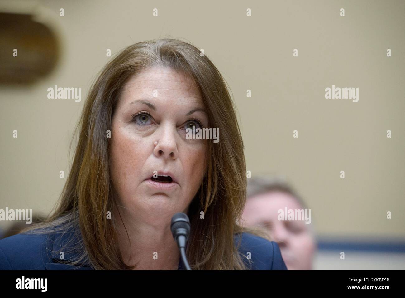 U.S. Secret Service Director Kimberly Cheatle testifies before the ...