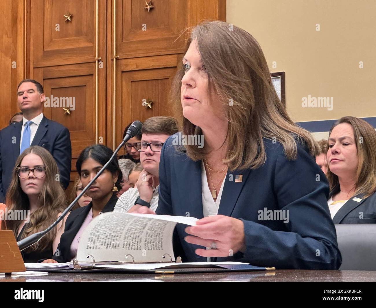 Washington, DC, USA. 24th July, 2024. Director of United Sates Secret ...