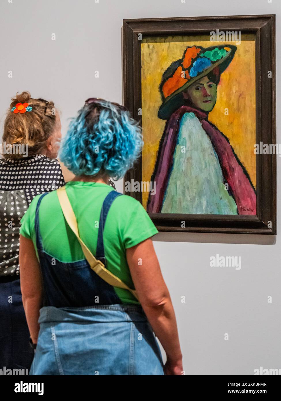 Gabriele Munter, Portrait of Marianne Werefkin, 1909 - Expressionists ...