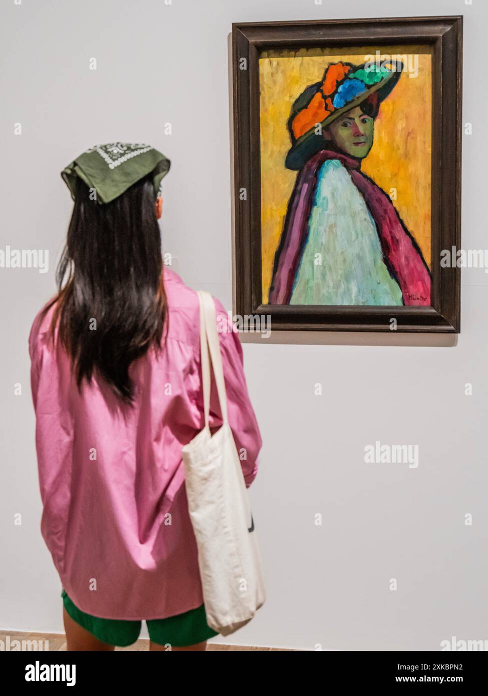 Gabriele Munter, Portrait of Marianne Werefkin, 1909 - Expressionists ...