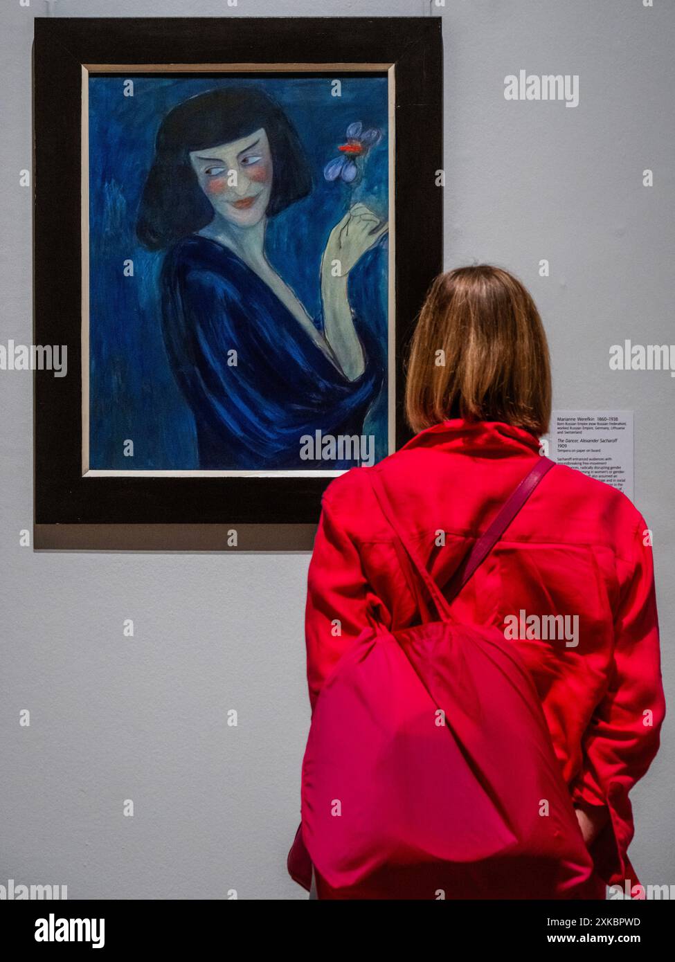 Marianne Werefkin, The Dancer, Alexander Sacharoff 1909 ...