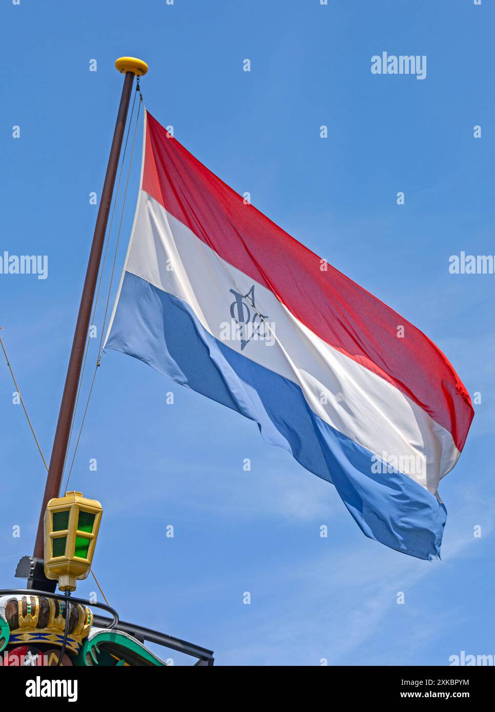 Netherlands flag at tall ship mast hi-res stock photography and images ...