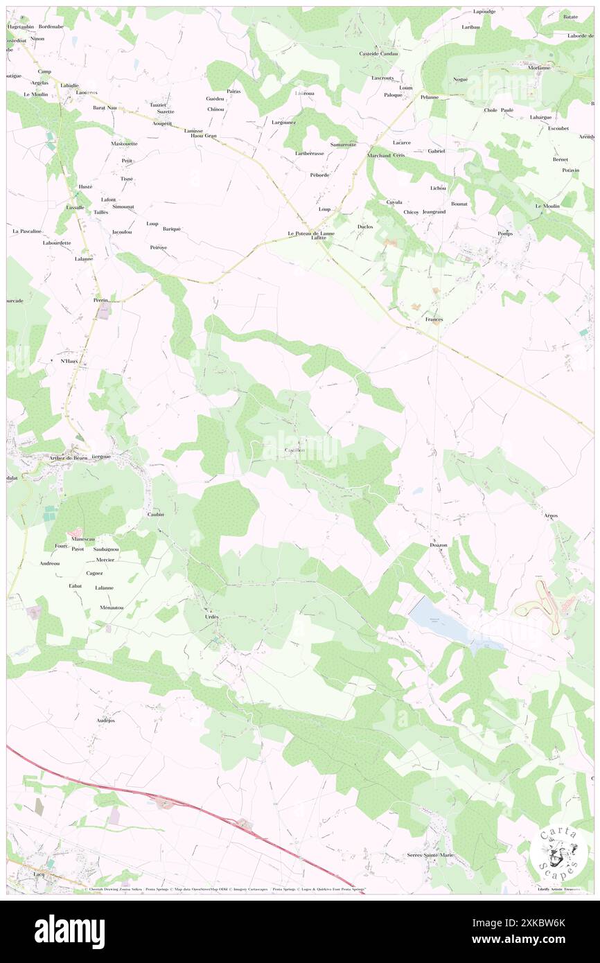 Castillon (Canton d'Arthez-de-Bearn), Pyrénées-Atlantiques, FR, France ...