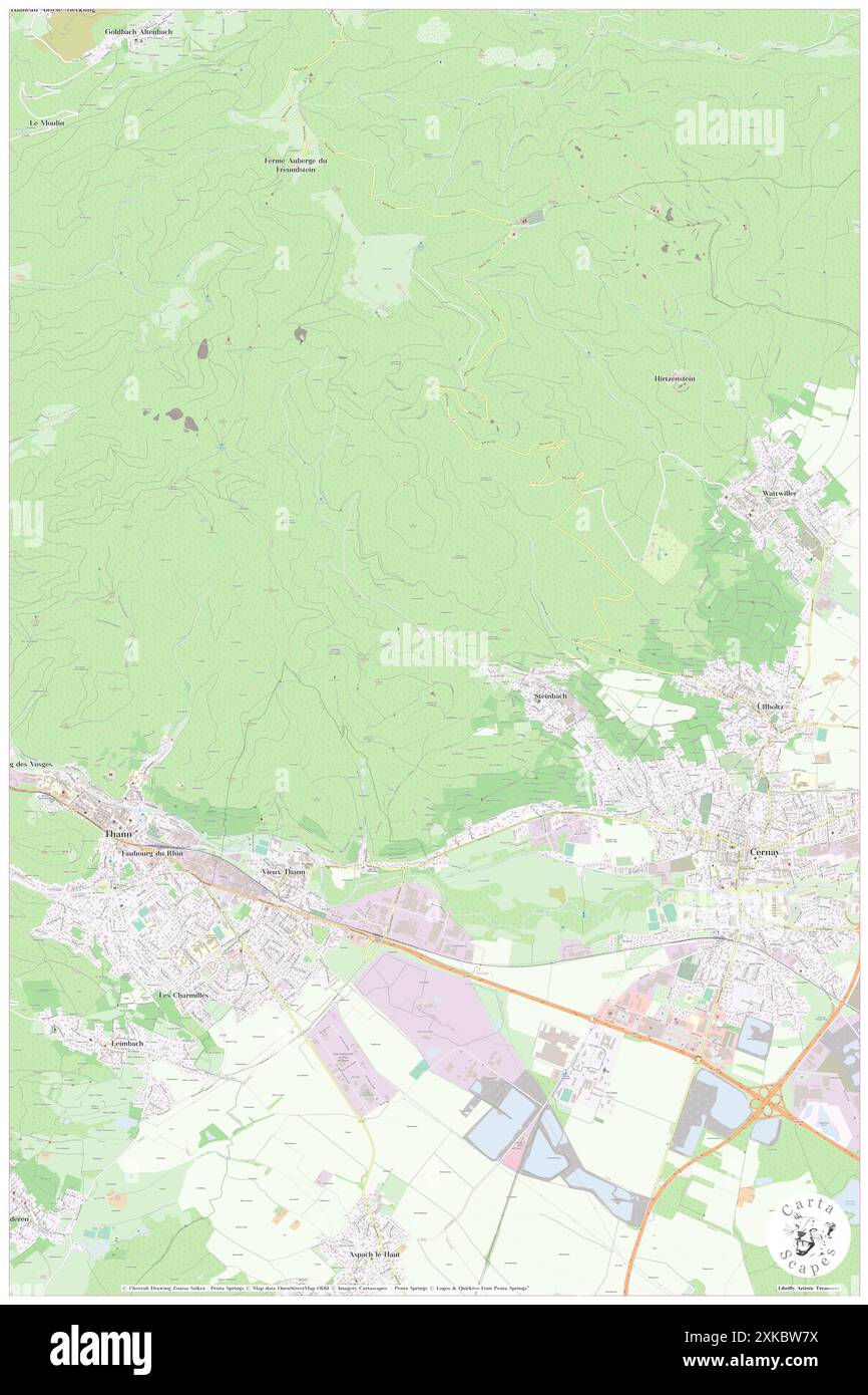 Map of steinbach Cut Out Stock Images & Pictures - Alamy