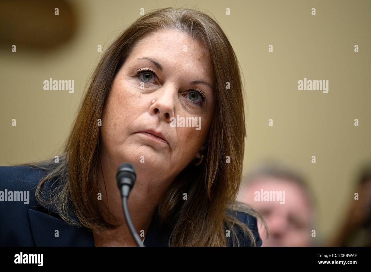 U.S. Secret Service Director Kimberly Cheatle testifies about the ...