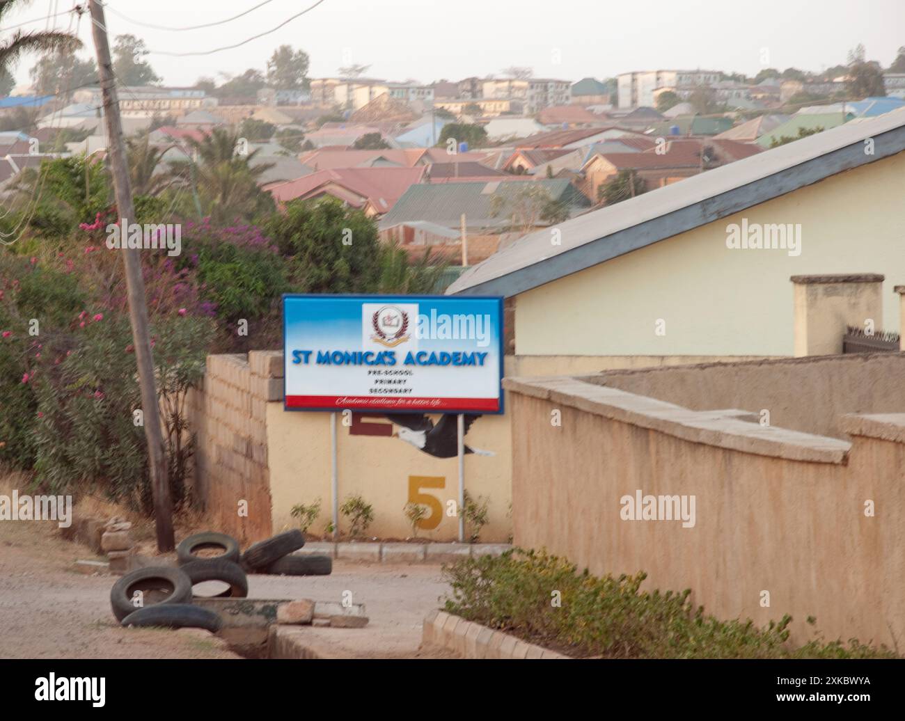 View over Roofs, Jos, Plateau State, Nigeria Stock Photo - Alamy