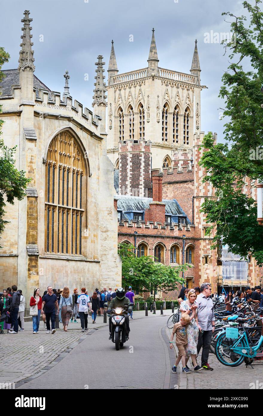 Trinity Street and St John's Street, leading to Trinity College and St ...
