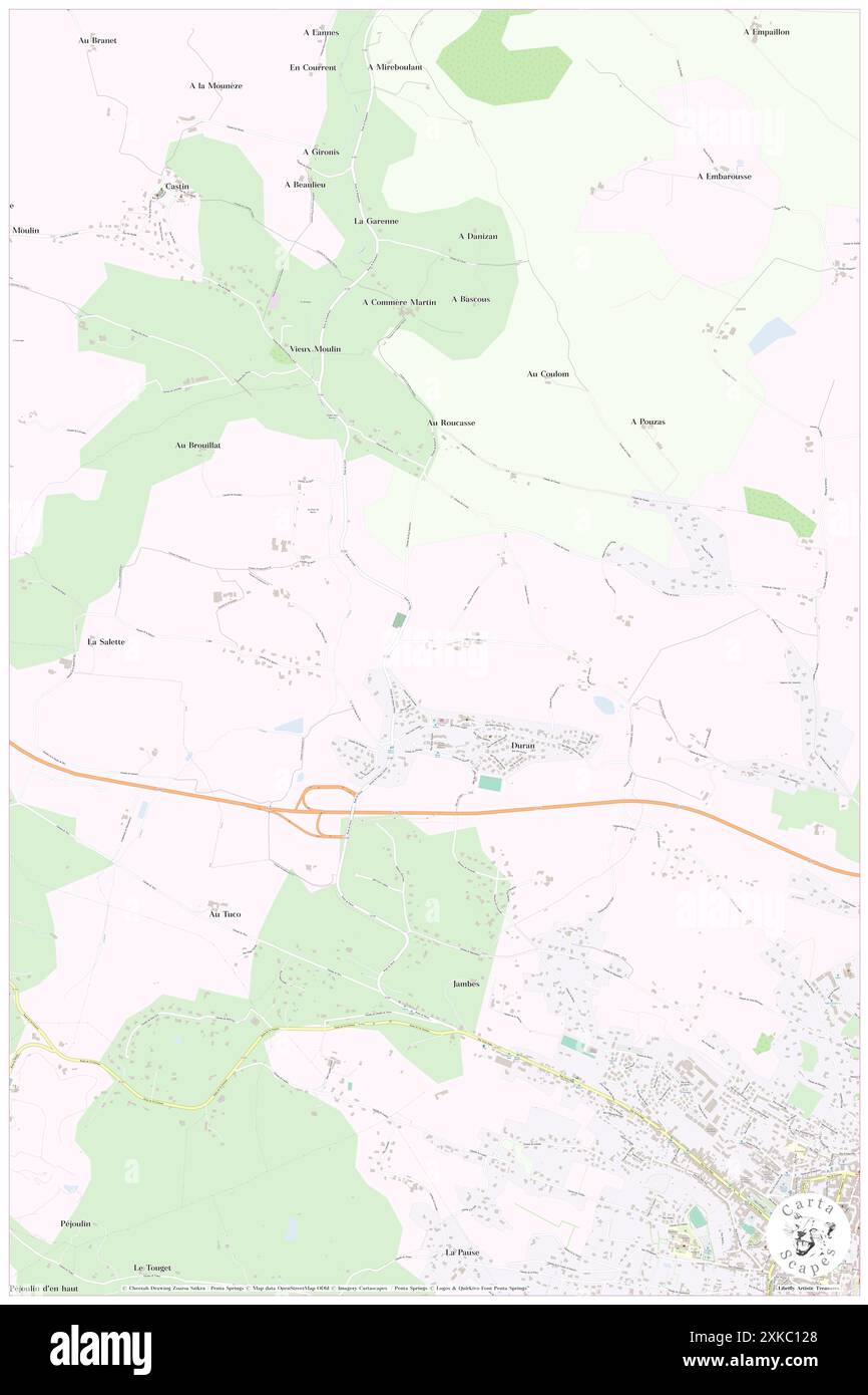 Duran map Cut Out Stock Images & Pictures - Alamy