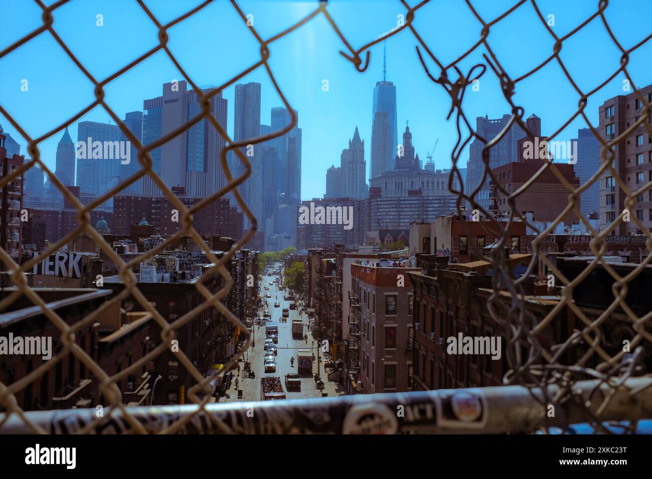 Manhattan aerial grid hi-res stock photography and images - Alamy