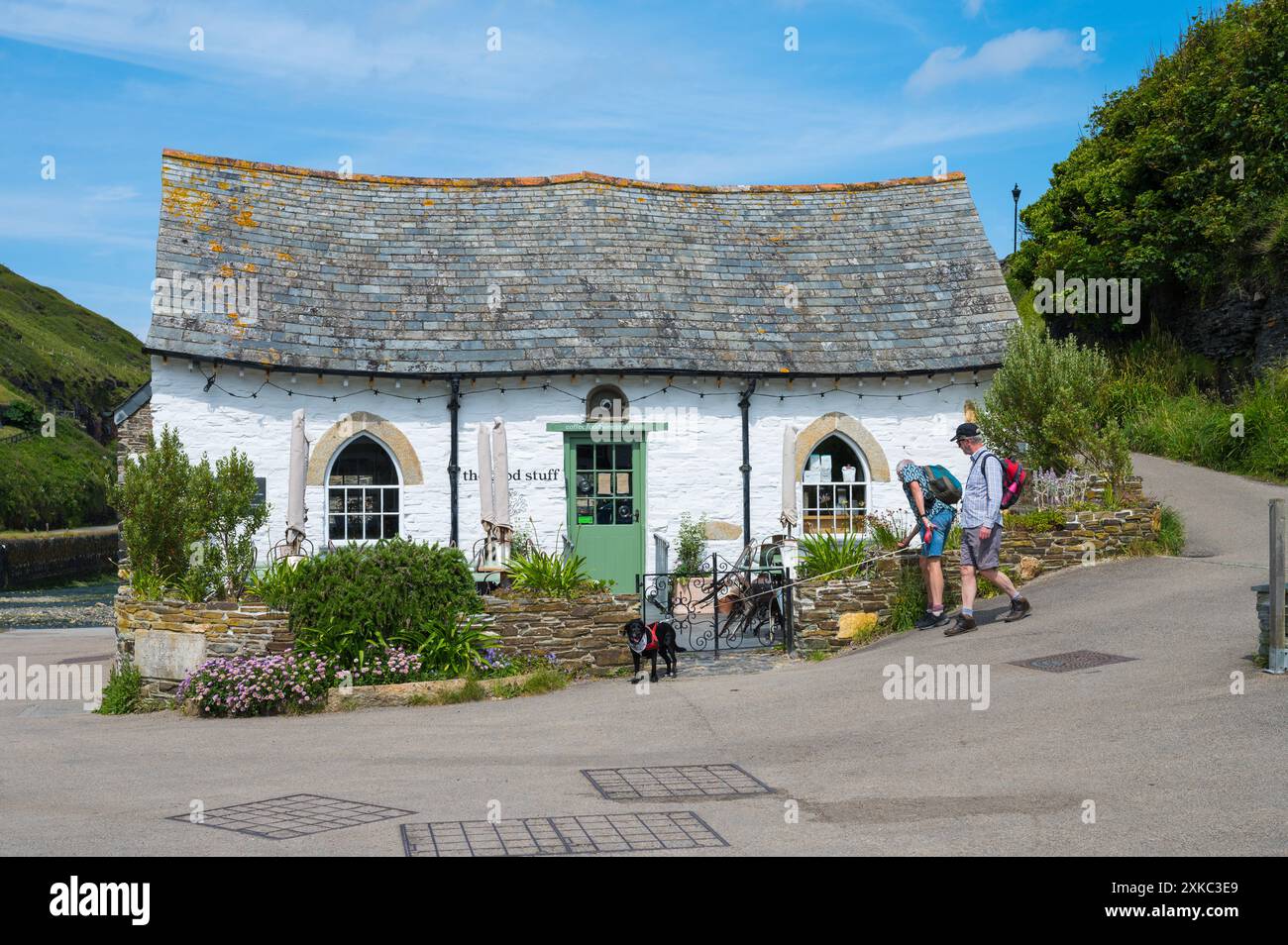 Exterior of The Good Stuff an independent village cafe restaurant ...