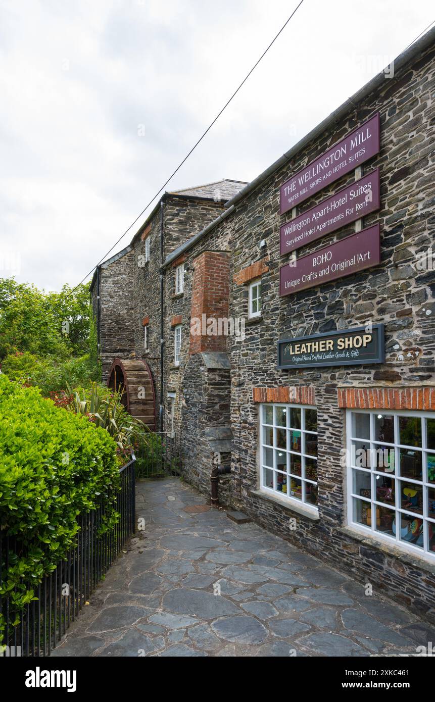 Wellington Mill a former water-powered corn mill now housing leather ...