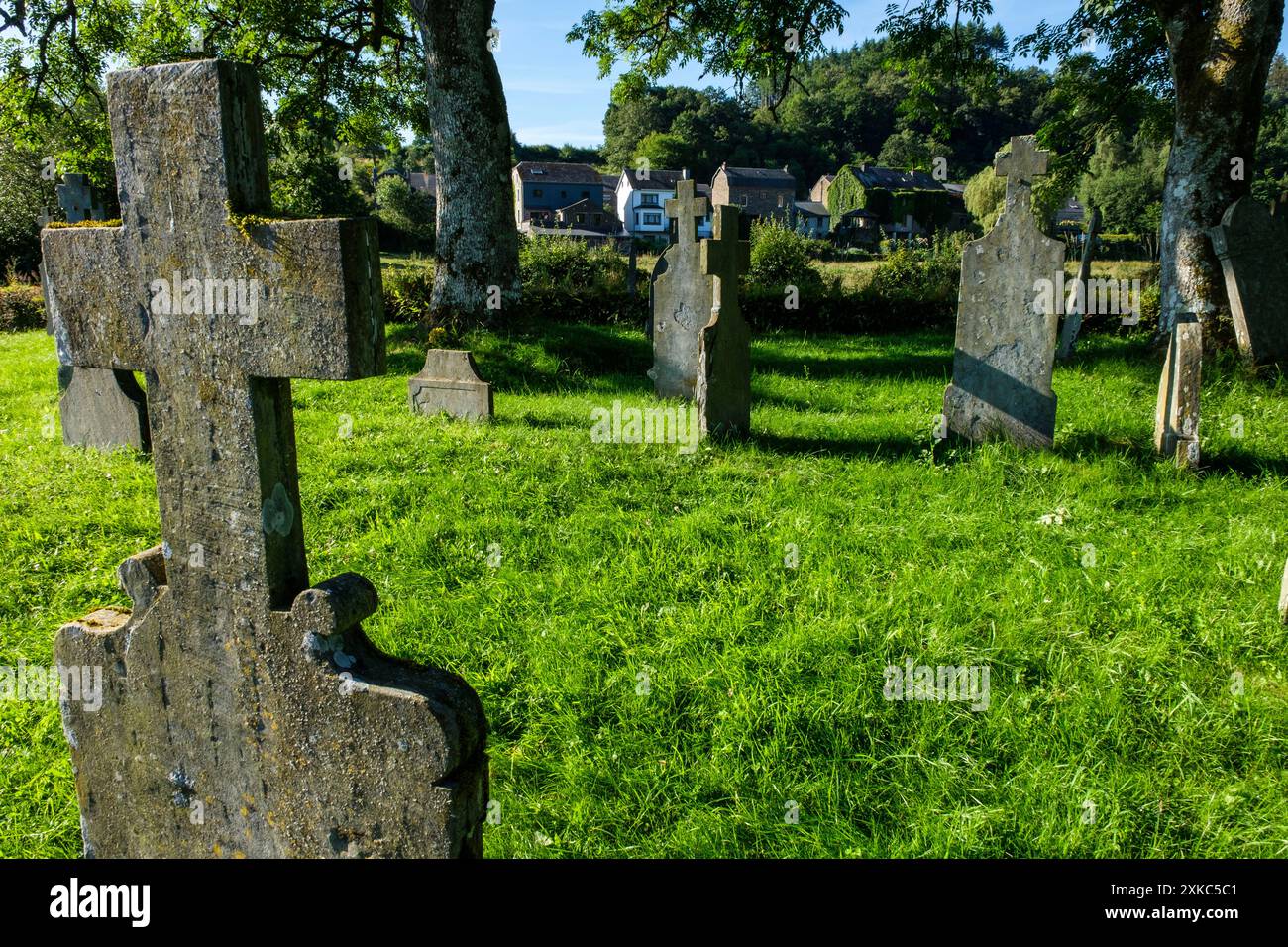 Mortehan a typical village of the Semois valley in Wallonia - Old ...