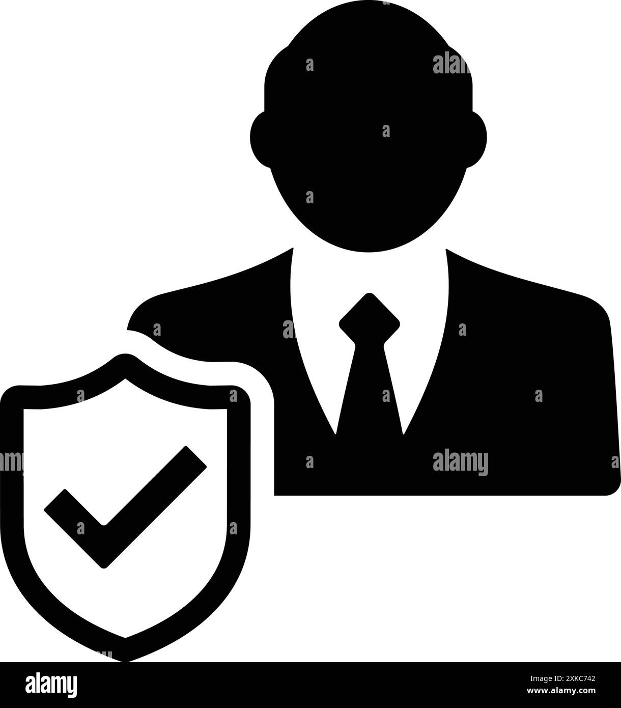 Employee insurance Icon. Flat style vector EPS use in infographics,web ...