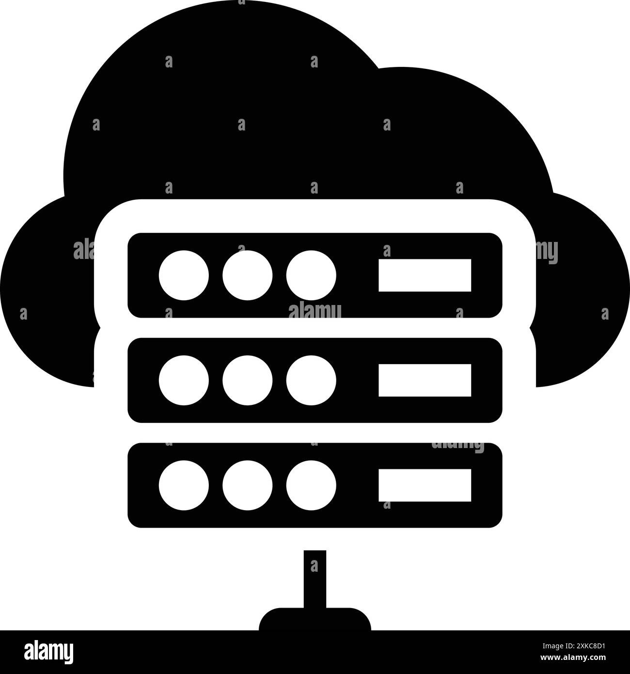 Web Hosting icon. Flat style vector EPS use in infographics,web design ...