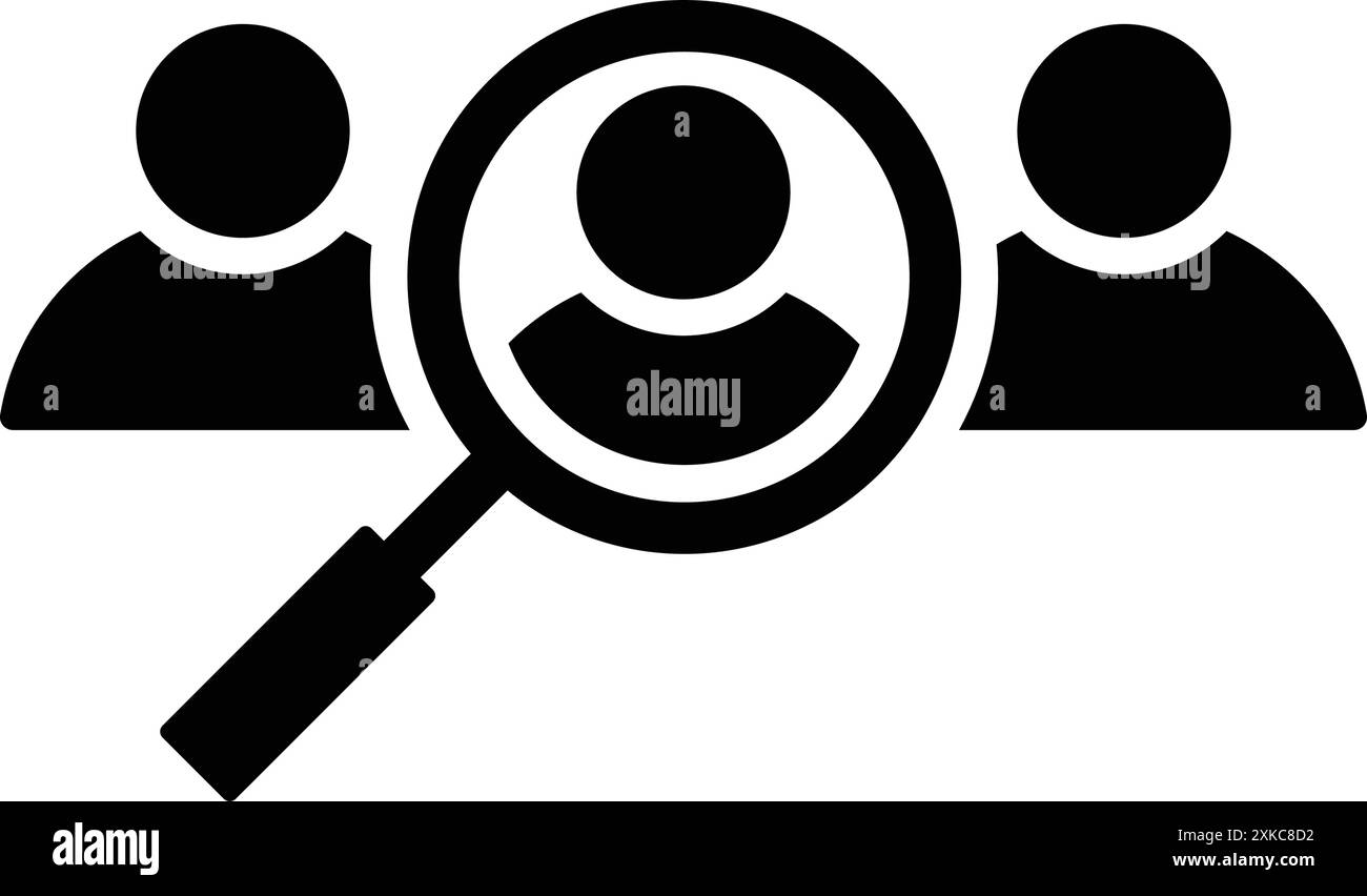 Recruitment icon. symbol for use on mobile apps, print media and web ...