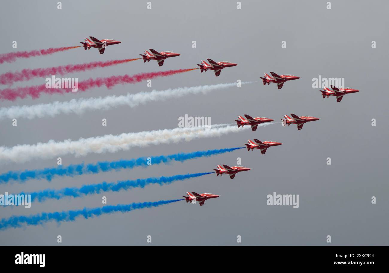 Farnborough, England, UK. 22nd July, 2024. The Farnborough ...