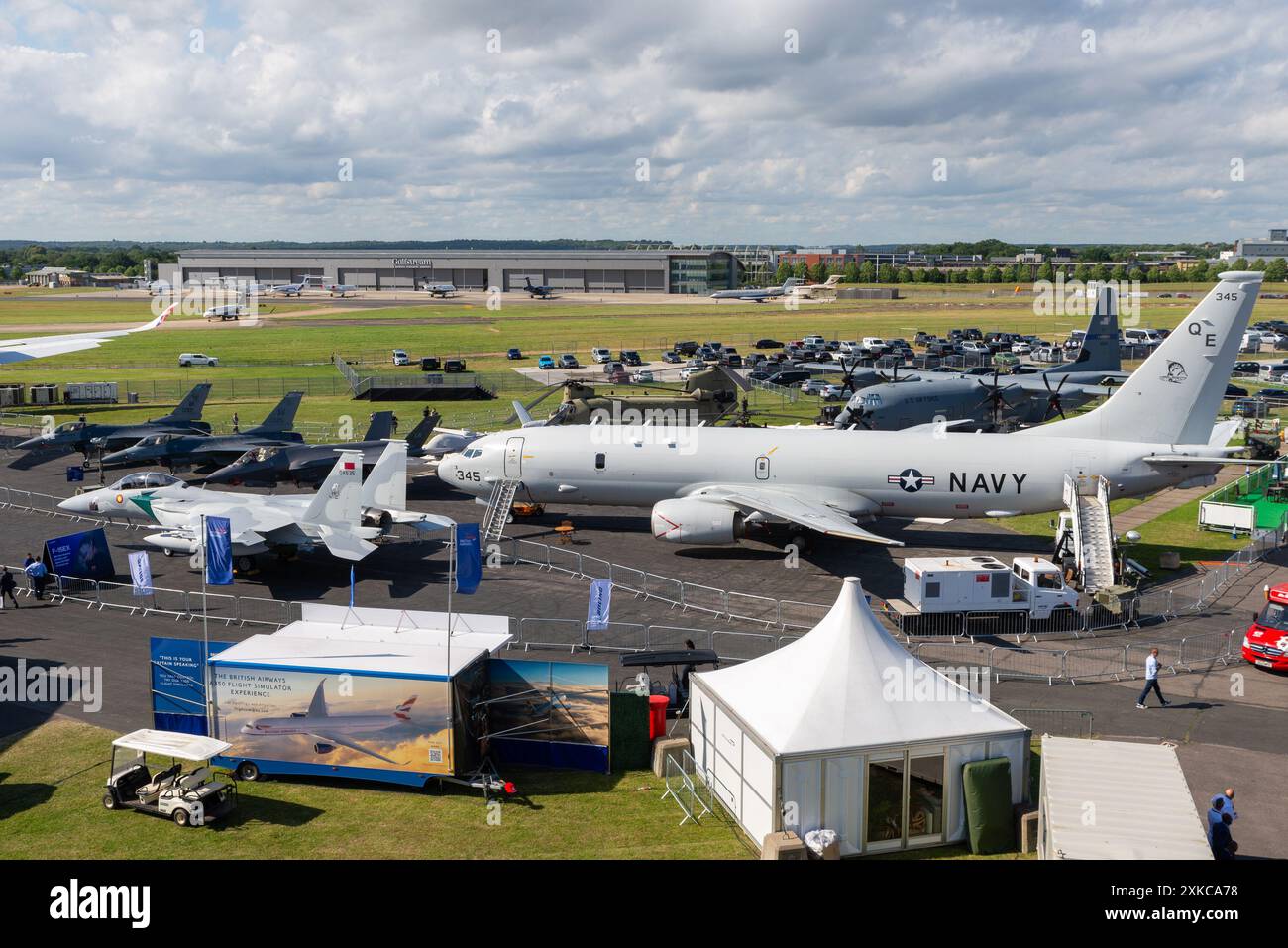 Farnborough Airport, Hampshire, UK. 22nd Jul, 2024. The world’s ...