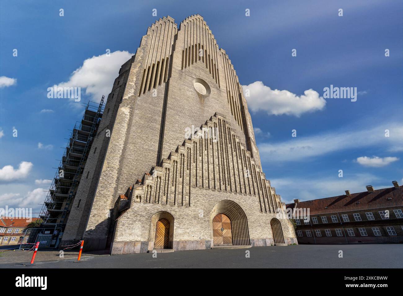 Copenhagen, Denmark - April 29, 2024: The impressive facade of the ...