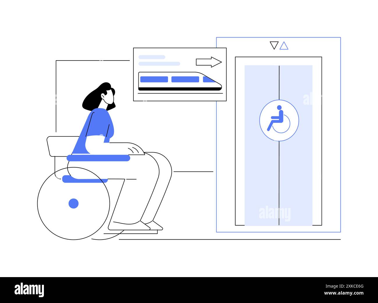 Underground platform access Stock Vector Images - Alamy