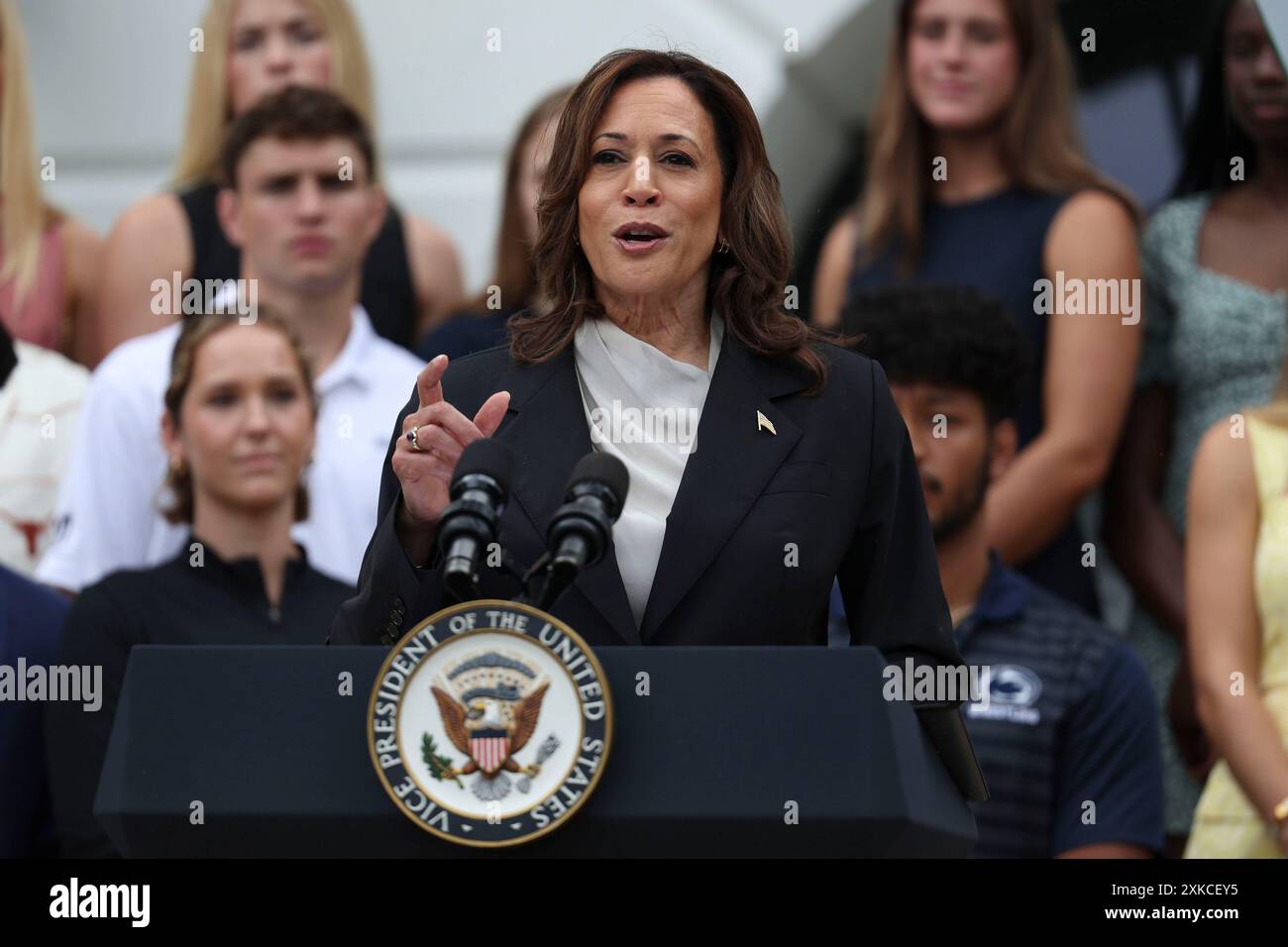 Washington, United States. 22nd July, 2024. US Vice President Kamala ...