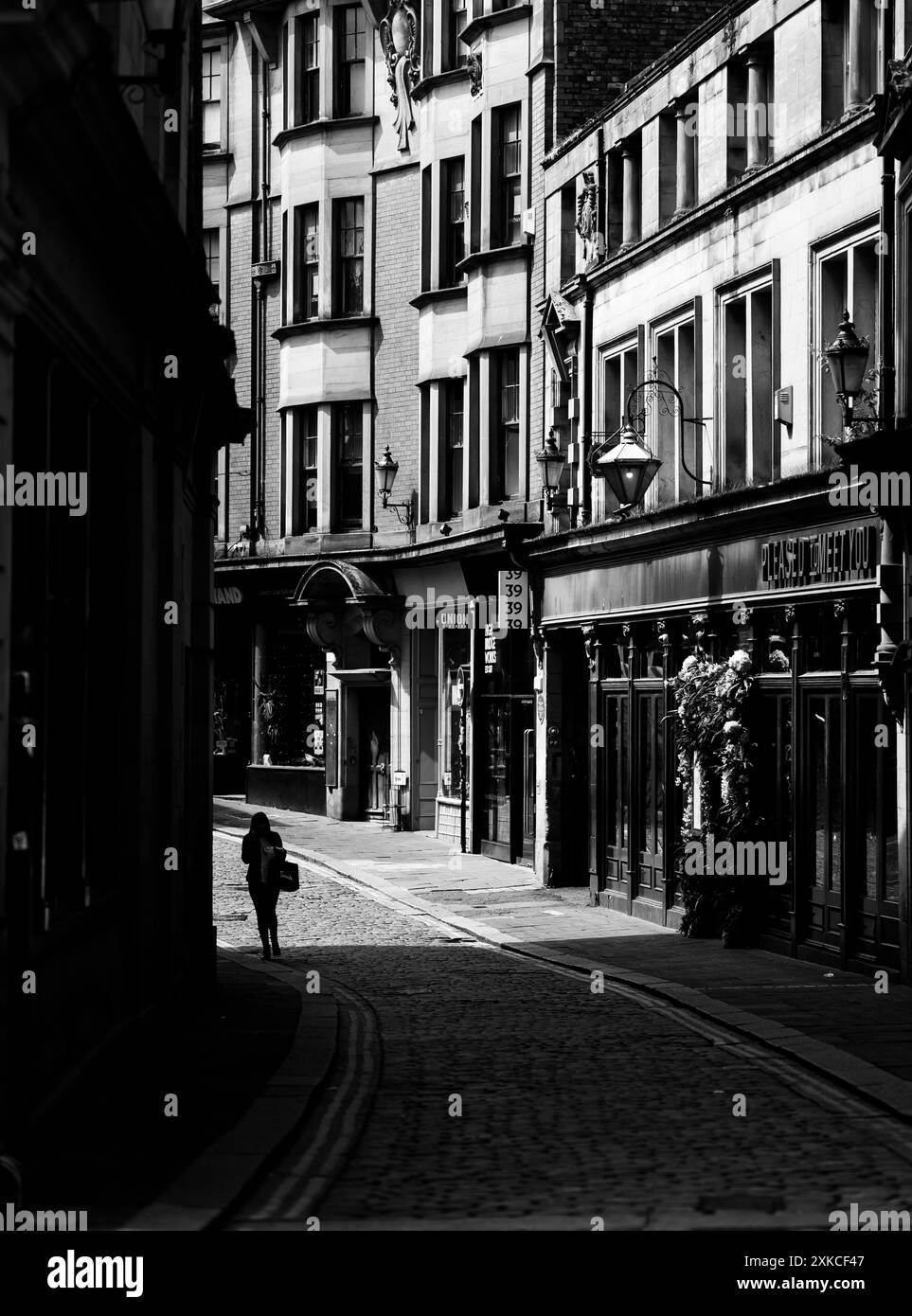 Images showing the urban landscape in Newcastle-Upon-Tyne ...