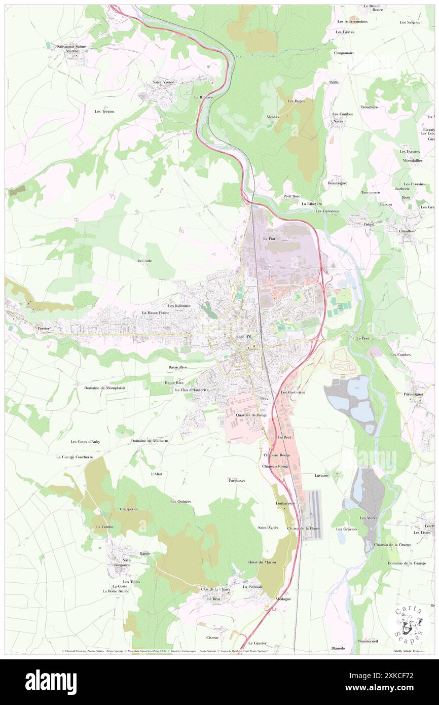 Issoire, Puy-de-Dôme, FR, France, Auvergne-Rhône-Alpes, N 45 32' 39 ...
