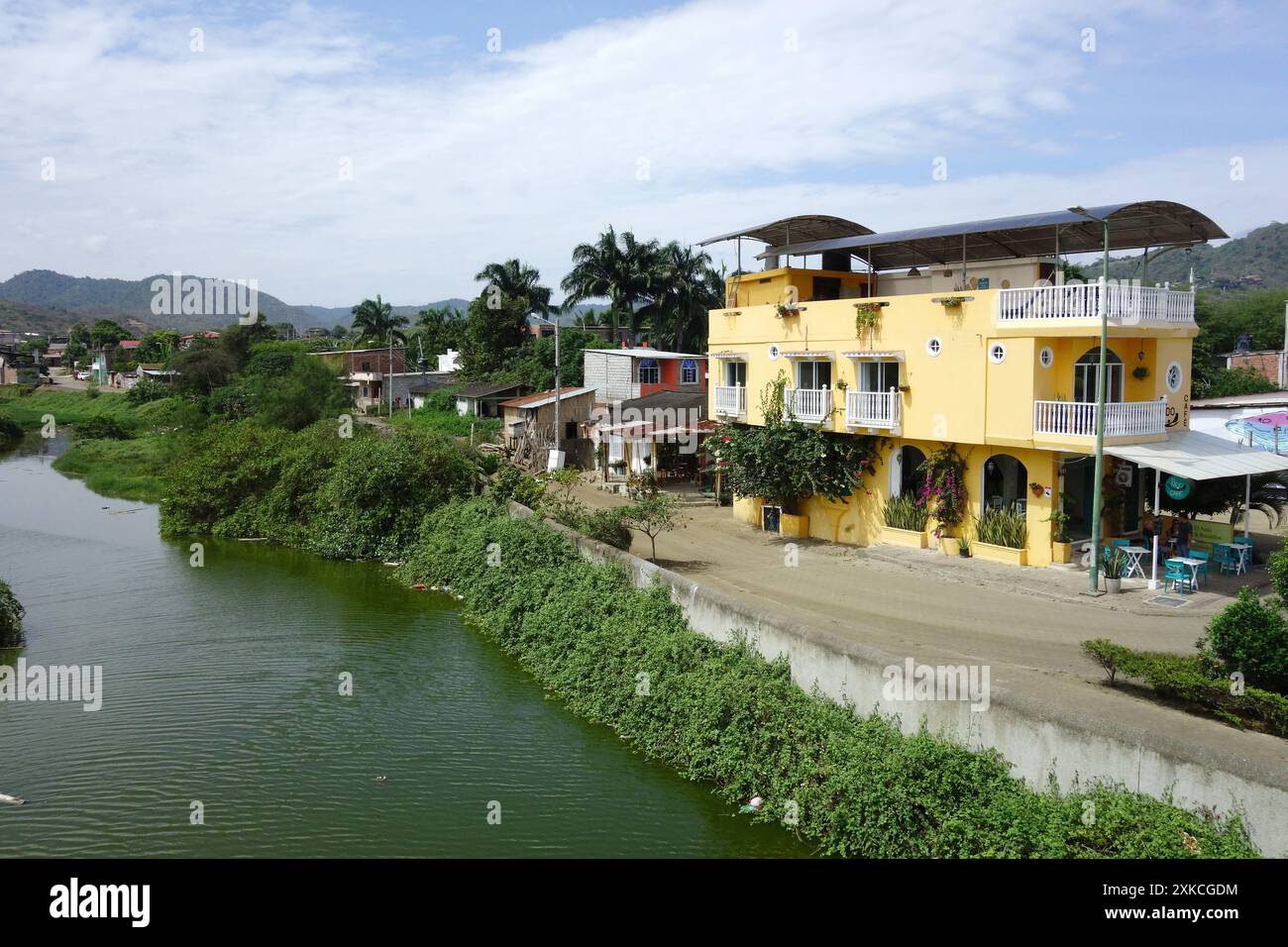 Puerto López, fishing village, Manabí Province, Ecuador, South America ...