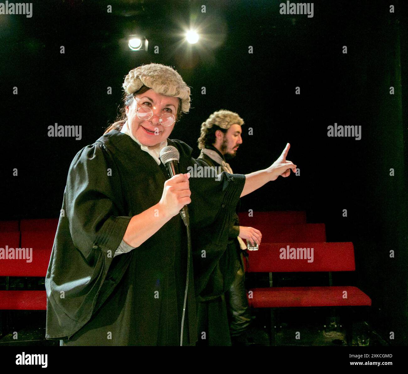 Flaminia Cinque (Attorney General), Stewart Agnew (Sydney Carton) in A ...