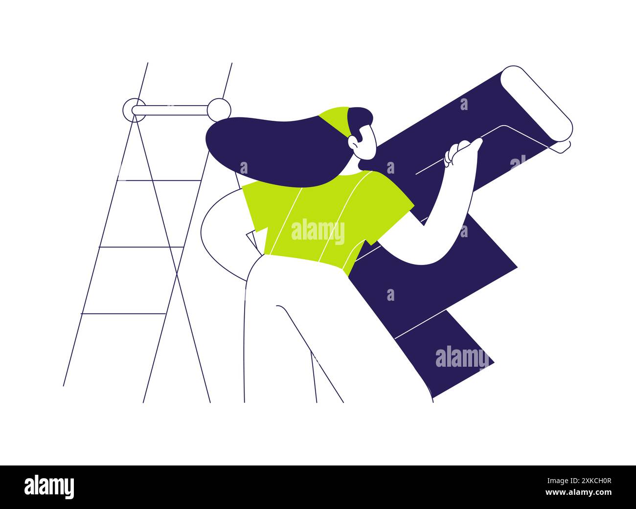 Finish coat abstract concept vector illustration Stock Vector Image ...