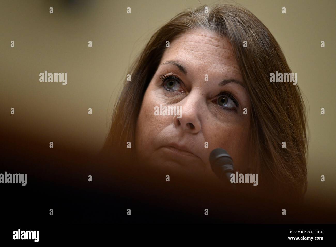 U.S. Secret Service Director Kimberly Cheatle testifies before the ...