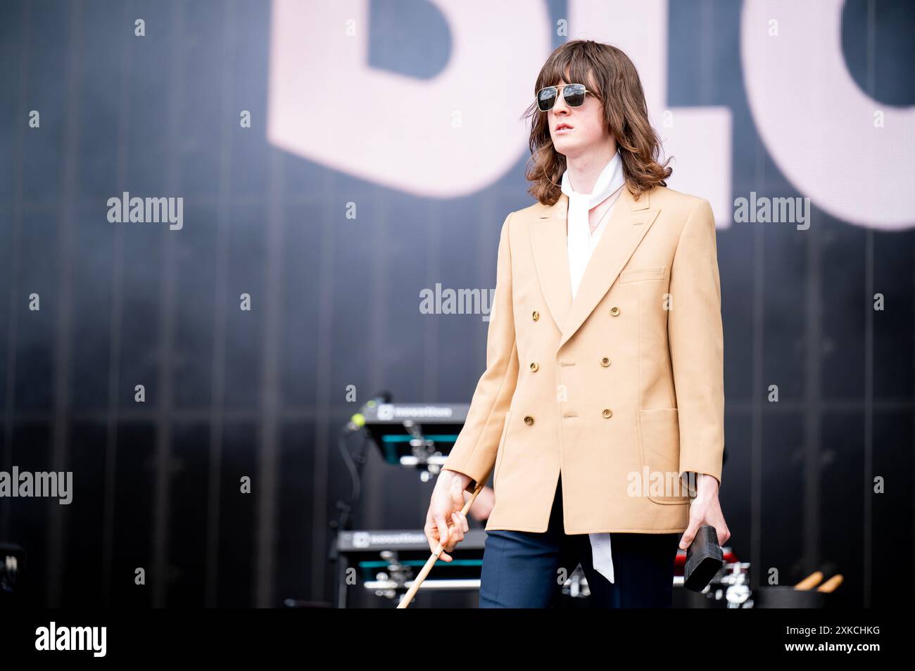 Glasgow, UK. 14th July 2024. Tom Ogden, Josh Dewhurst, Charlie Salt ...