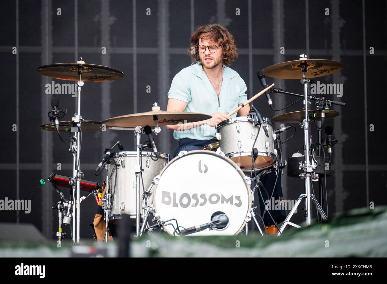 Glasgow, UK. 14th July 2024. Tom Ogden, Josh Dewhurst, Charlie Salt ...