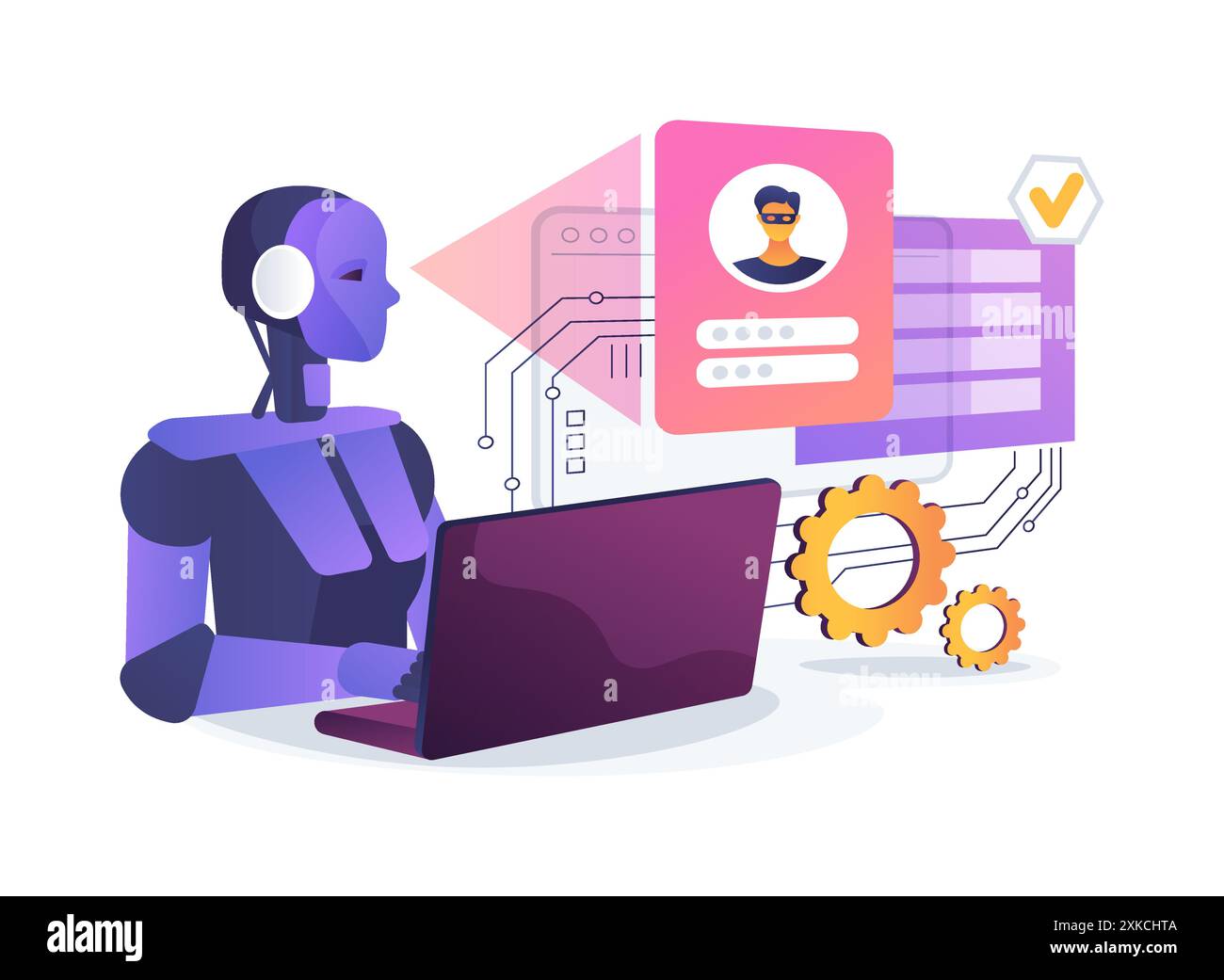 AI-Powered Fraud Detection abstract concept vector illustration Stock Vector Image & Art - Alamy