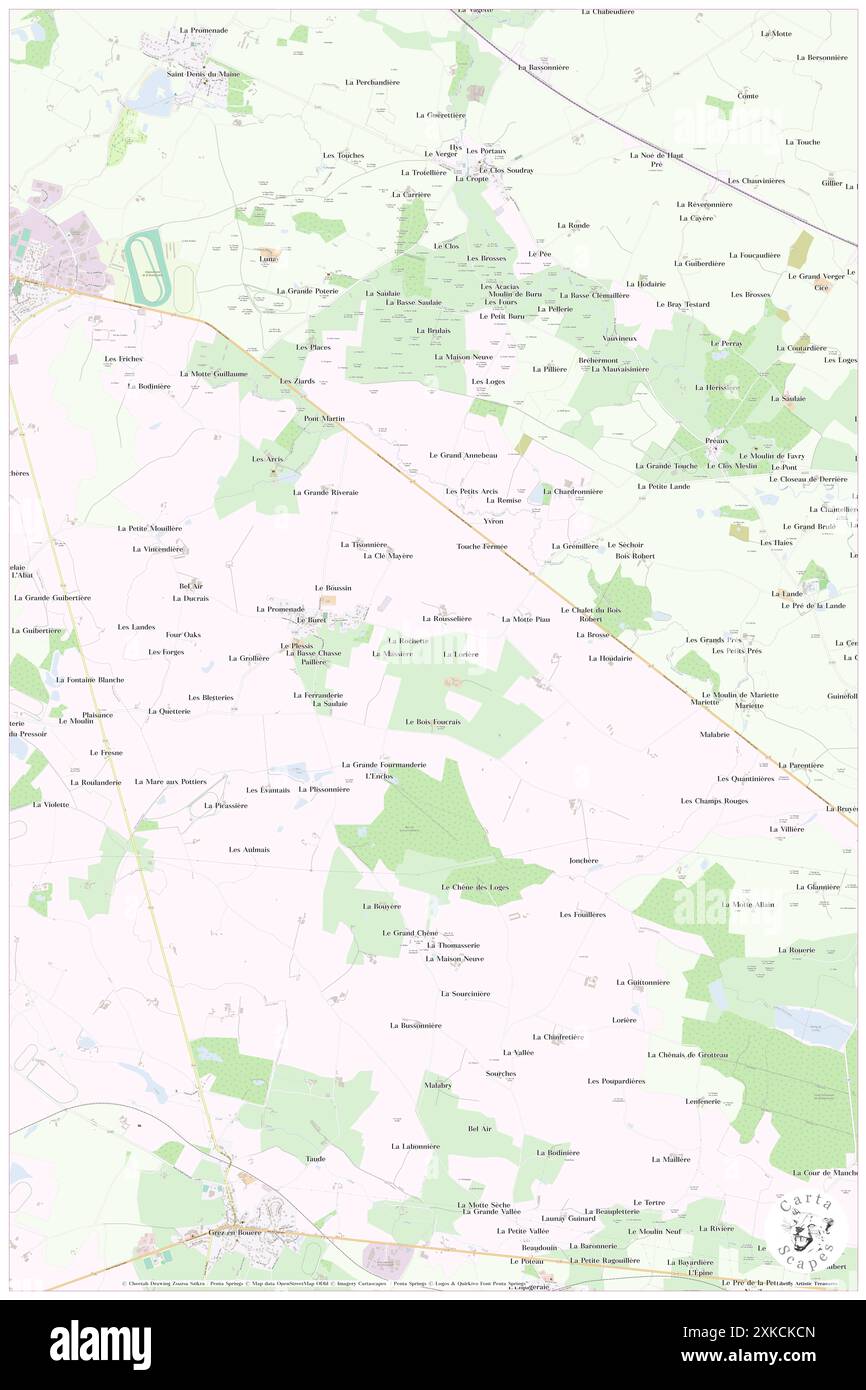 Le Buret, Mayenne, FR, France, Pays de la Loire, N 47 55' 20'', S 0 30 ...