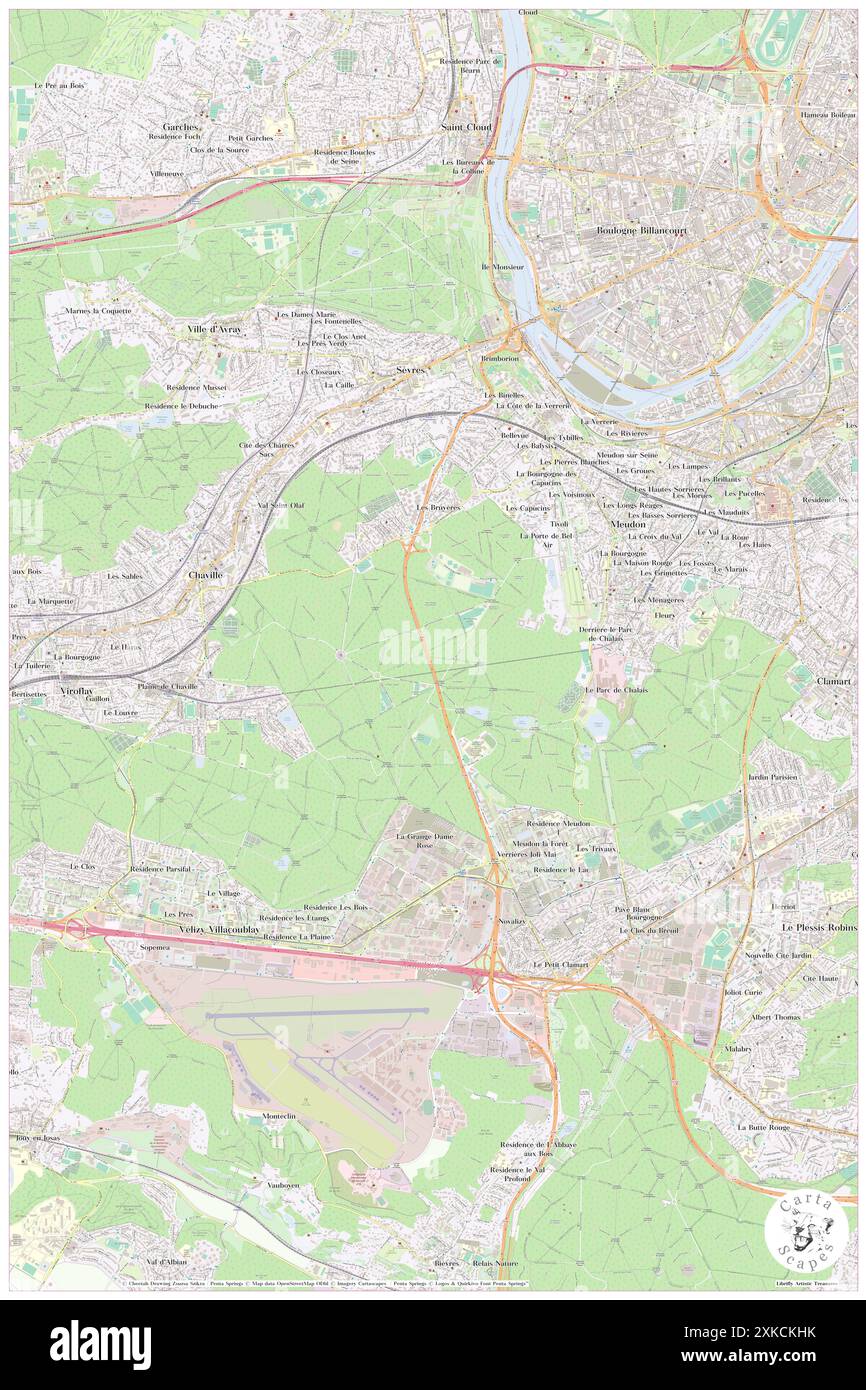 Meudon, Hauts-de-Seine, FR, France, Île-de-France, N 48 48' 26'', N 2 ...
