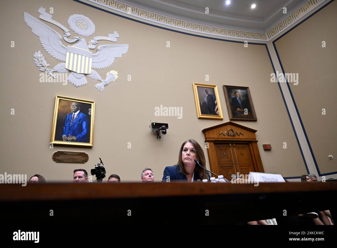 U.S. Secret Service Director Kimberly Cheatle testifies before the ...