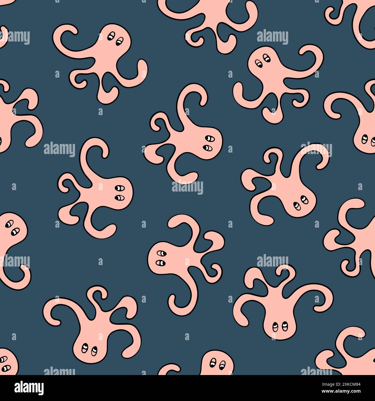 Octopuses ocean Stock Vector Images - Alamy