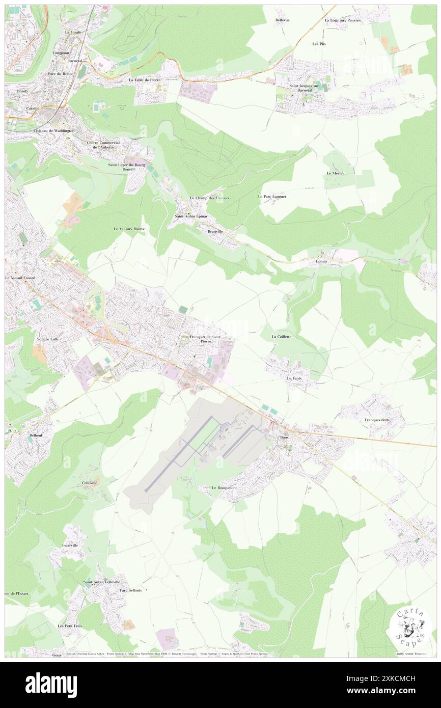 Franqueville-Saint-Pierre, Seine-Maritime, FR, France, Normandy, N 49 ...