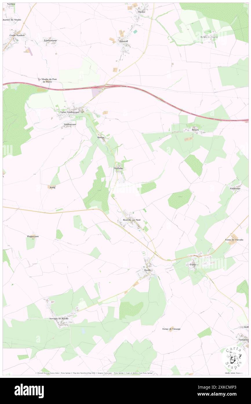 Bionville-sur-Nied, Moselle, FR, France, Grand Est, N 49 6' 16'', N 6 ...