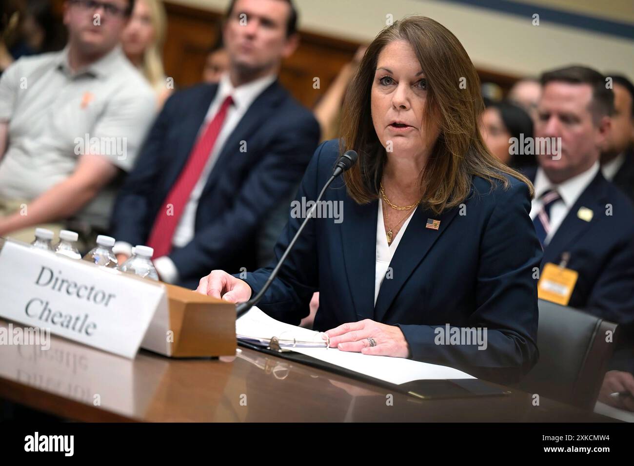 Director of the United States Secret Service Kimberly Cheatle testifies ...