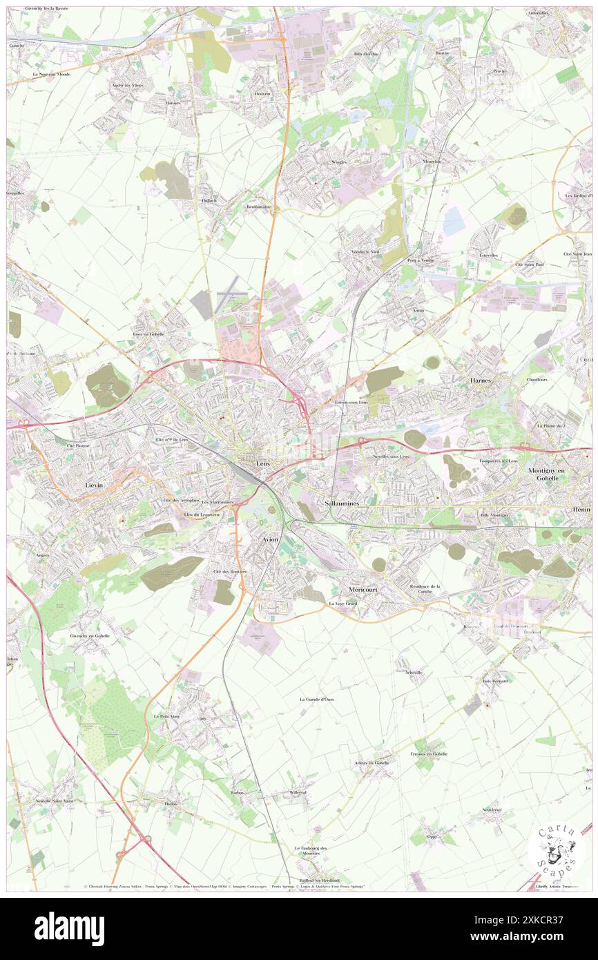 Arrondissement de Lens, Pas-de-Calais, FR, France, Hauts-de-France, N ...